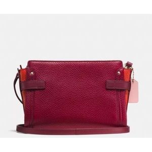 Coach | Bags | Coach Swagger Crossbody Colorblock Pebble Leather | Poshmark